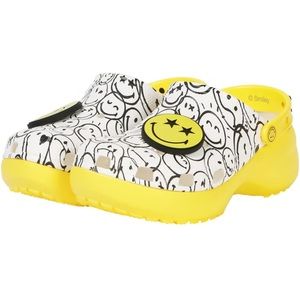 CROCS | Shoes | Crocs Smiley World Classic Platform Clogs Sandals Mules ...